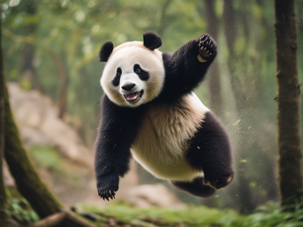 panda-doing-backflip – The Gown